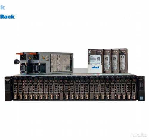 Сервер Dell R730xd 24SFF 2x E5-2697v4 384GB
