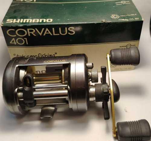 Катушка shimano мультипликаторная Corvalus 401