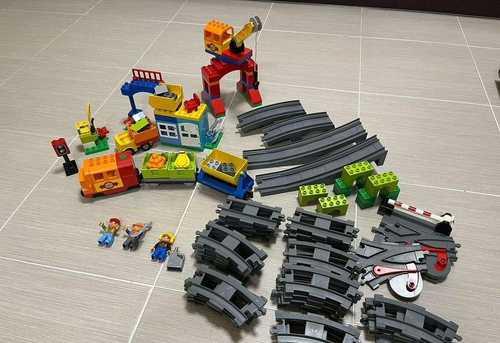 Lego duplo грузовой поезд