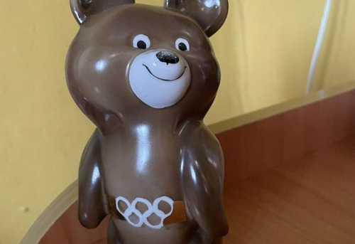 Олимпийский мишка фарфор дулево