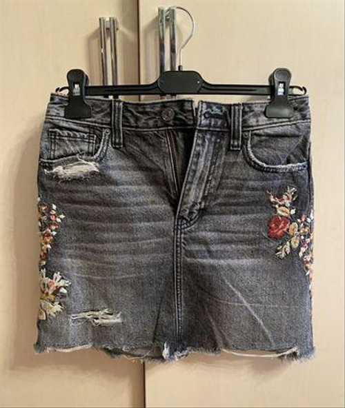 Джинсовая юбка Abercrombie&Fitch