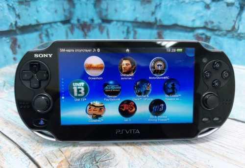 Sony PS Vita Wi-Fi/3G 128gb + 56 игр