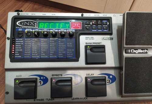 Гитарный процессор digitech gnx1