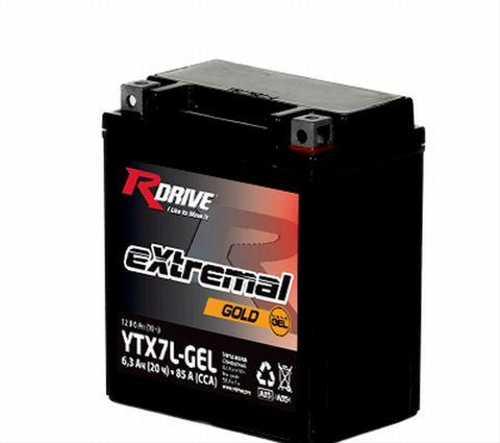 Аккумулятор RDrive eXtremal gold ytx7l-GEL 6 Ач об