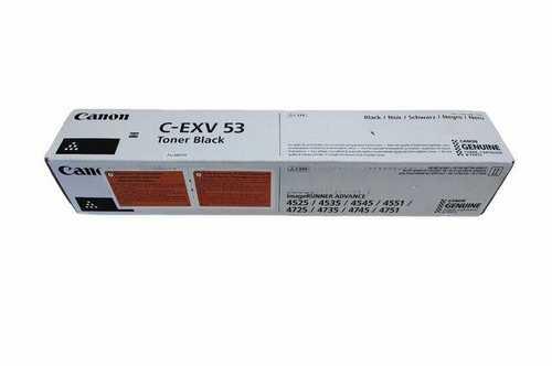 Картридж Canon C-EXV53K (0473C002) черный (оригина