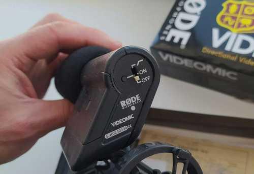 Микрофон пушка rode videomic