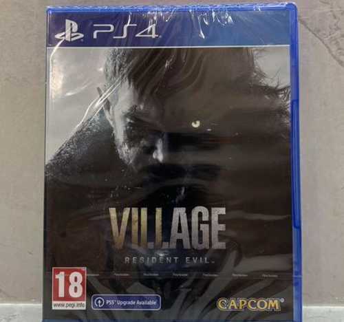 Диск Resident Evil Village 8 игра PS4