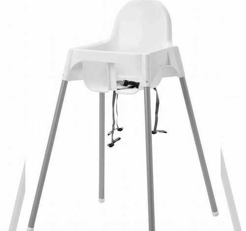 Стульчик для кормления IKEA антилоп с подножкой