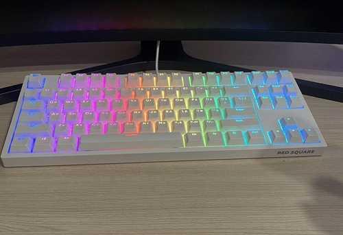 Red square keyrox tkl classic white