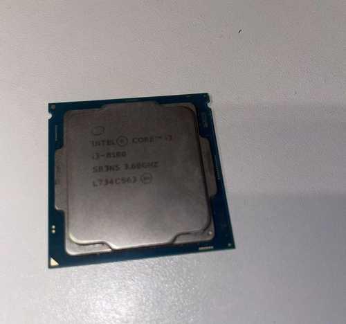 Процессор intel core i3 8100