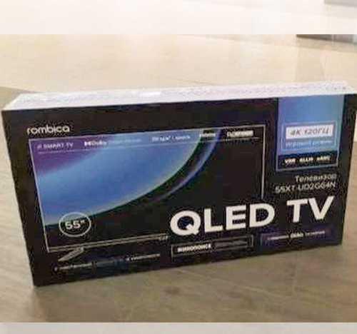 Телевизор qled TV QX55 120hz Новый