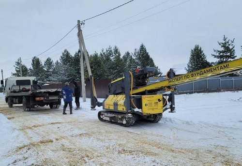 Фундамент на сваях / Сваи железобетонные забивные