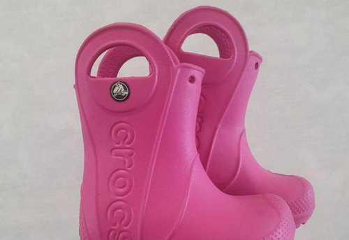 Резиновые сапоги crocs c6