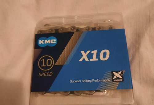 Цепь велосипедная KMC X10