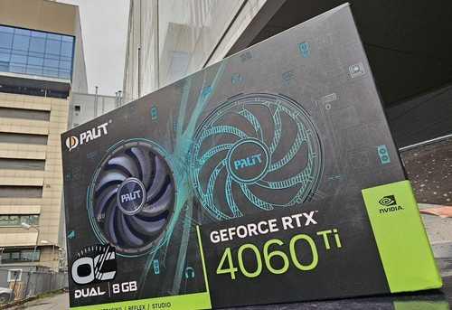 Видеокарта Palit RTX 4060ti гарантия РФ