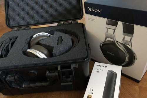 Denon ah d5200 наушники плеер хайрез