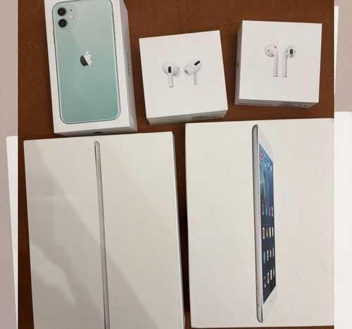 Коробки от техники apple