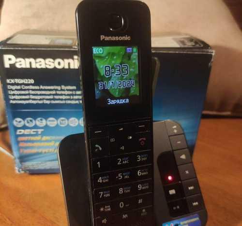 Panasonic KX-TGH220 телефон dect с автоответчиком