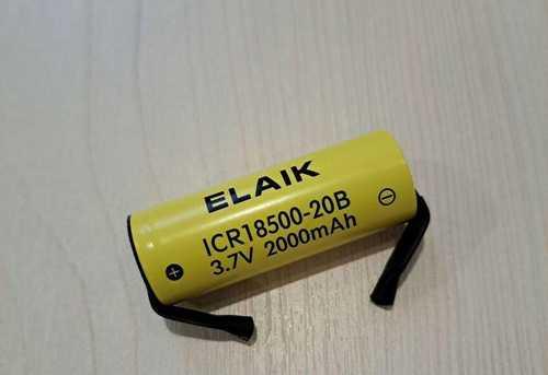 Аккумулятор для ps4 mov icr 18500 elaik 2000mah