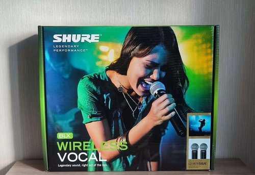 Радиомикрофоны Shure Blx288/Beta58A новые коробка