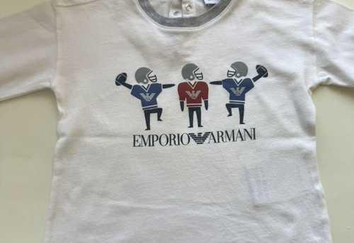 Футболка с длинным рукавом emporio armani