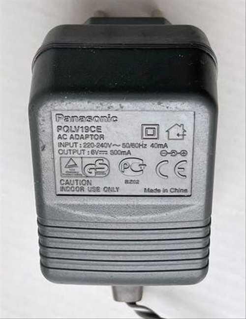 Адаптер-блок питания Panasonic polv19ce