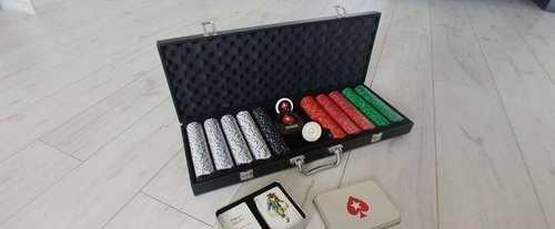 Покерный набор pokerstars карты картхолдер баттон