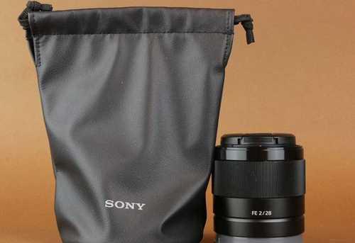 Sony FE 28mm f/2 (id 02252)