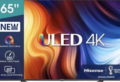 Телевизор hisense 65U7HQ, 65"(165 см), UHD 4K