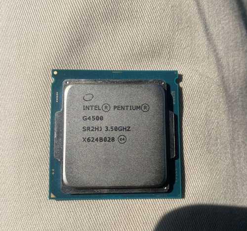 Процессор Pentium G4500