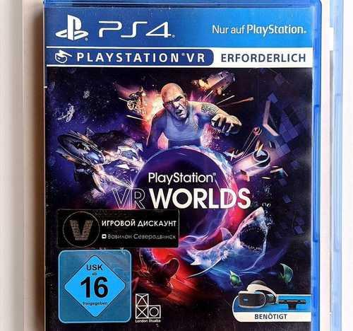 Игра для Sony PS4/PS VR Worlds (на русском )