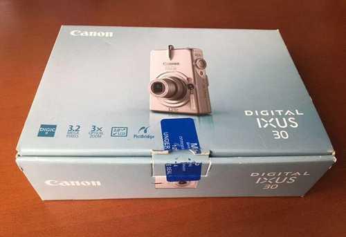 Фотокамера canon digital ixus 30