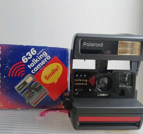 Фотоаппарат polaroid 636 talking camera