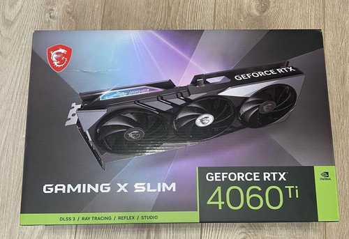 Видеокарта MSI Gaming x Slim RTX 4060 TI 16 Gb