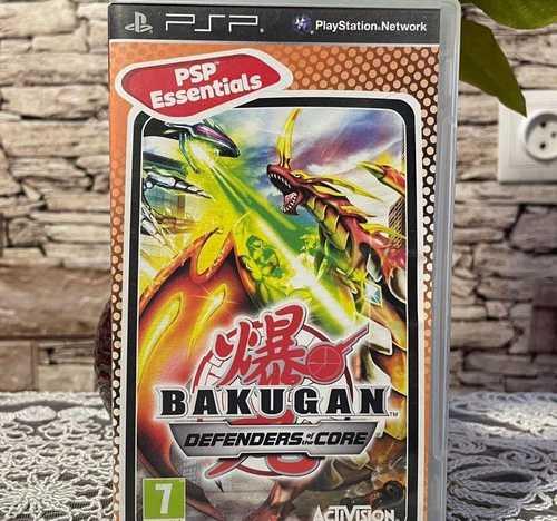 Диск PSP Bakugan Battle Brawlers