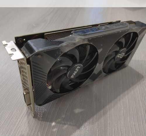 Видеокарта Palit nvidia GeForce RTX 2060 dual 6гб