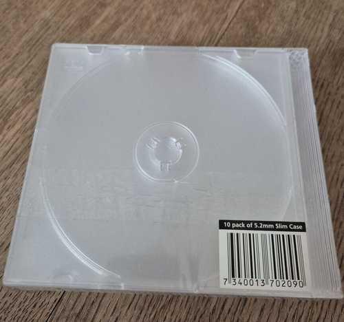 Коробки футляры для дисков CD