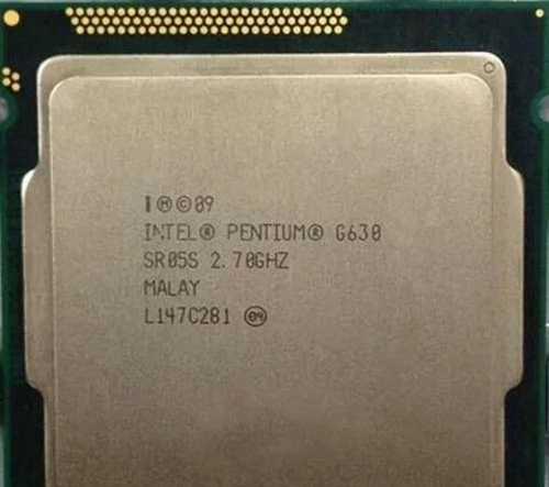Процессор 1155 Soket Pentium G630 2.7Ггц б/у