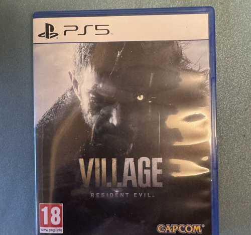 Resident evil village ps5 диск