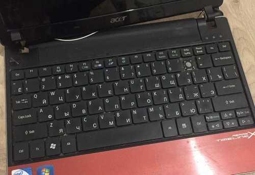 Ноутбук Acer Aspire 1830T на запчасти