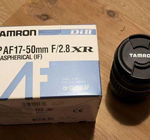 Объектив Tamron SP AF 17-50mm F 2.8 XR for Canon