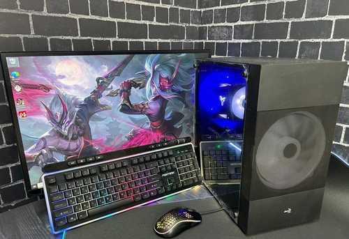 Игровой i3 12100f gtx 1650 4gb 480SSD 16gb