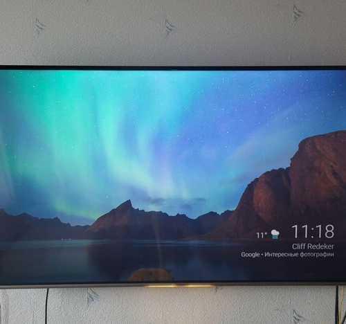 65" Телевизор TCL 65P637, 4K Ultra HD, черный, сма