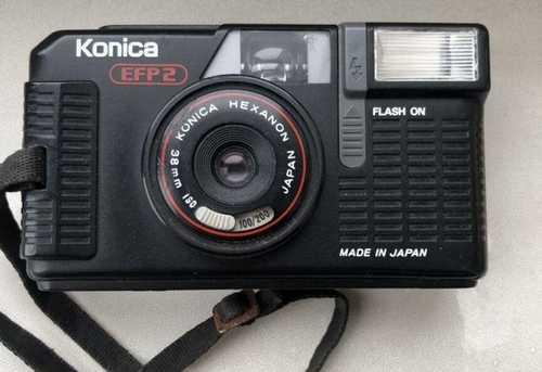 Плёночный фотоаппарат Konica EFP-2.Япония
