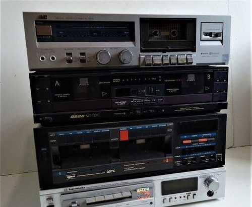 Radiotehnika. Vilma. JVC. Вега. Маяк. Яуза