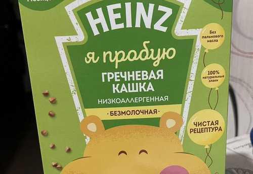 Детская каша безмолочная Heinz гречневая 4+