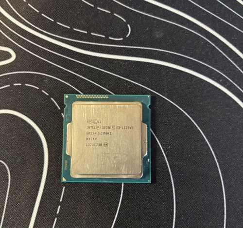 Процессор intel xeon e3 1220 v3