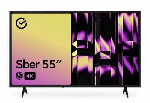 Новый 4К телевизор 55 дюймов