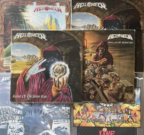 Helloween оригинальные виниловые пластинки
