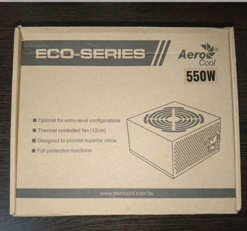 Блок питания AeroCool ECO 550W